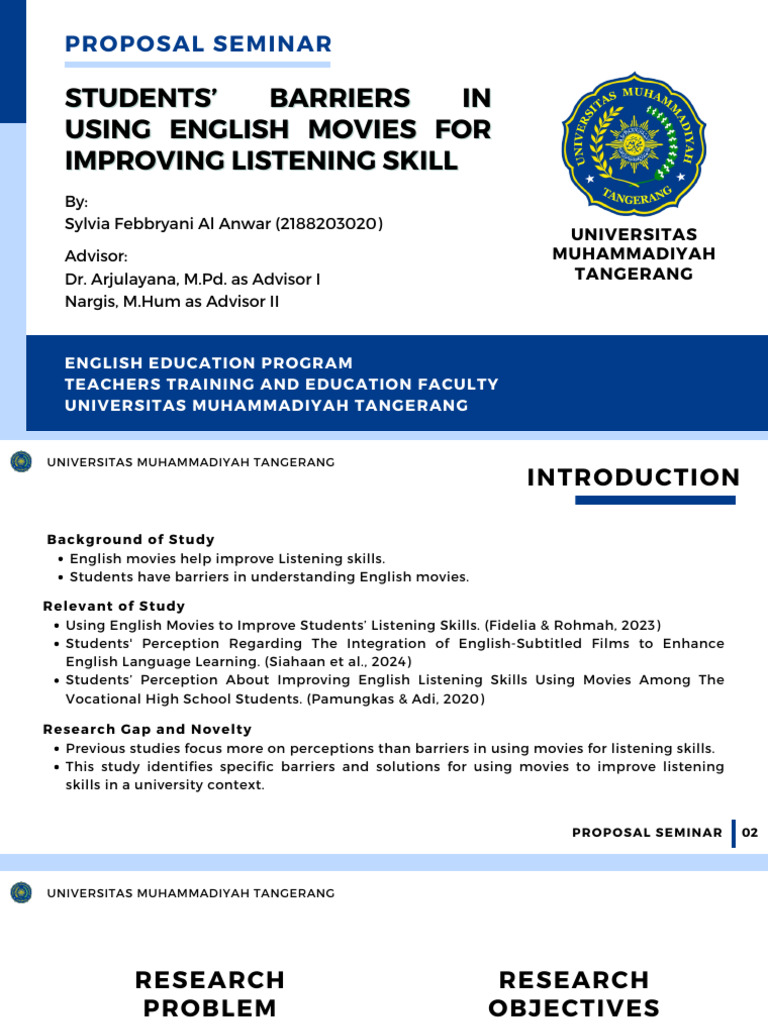 POWERPOINT SEMINAR PROPOSAL.pdf | PDF | Data | Qualitative Research