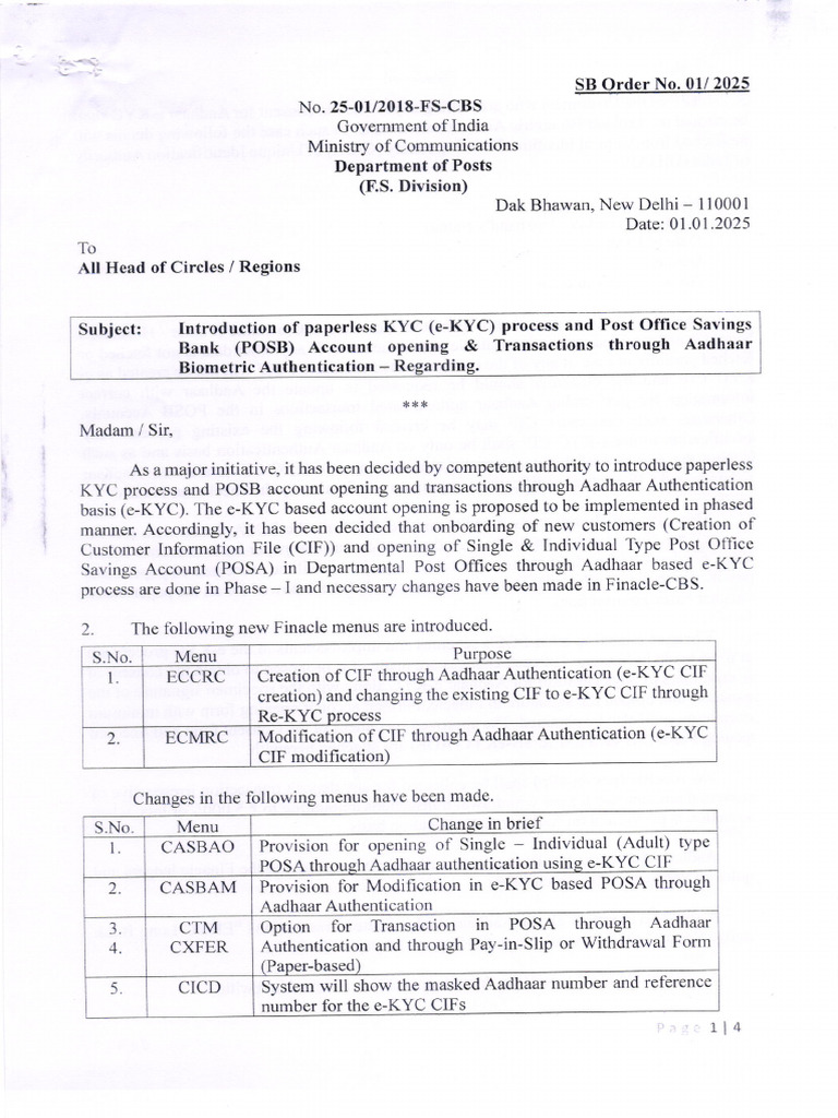 SB_Order_01_2025-1 | PDF | Privacy | Authentication