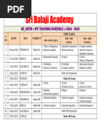 FS Exam Timetable Grade 12 Trial 2025 | PDF
