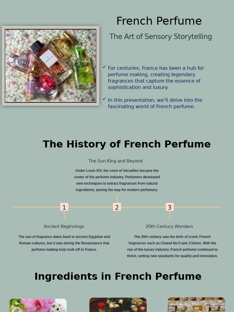 The Essence of French Perfume | PDF | Perfume | Perfumery