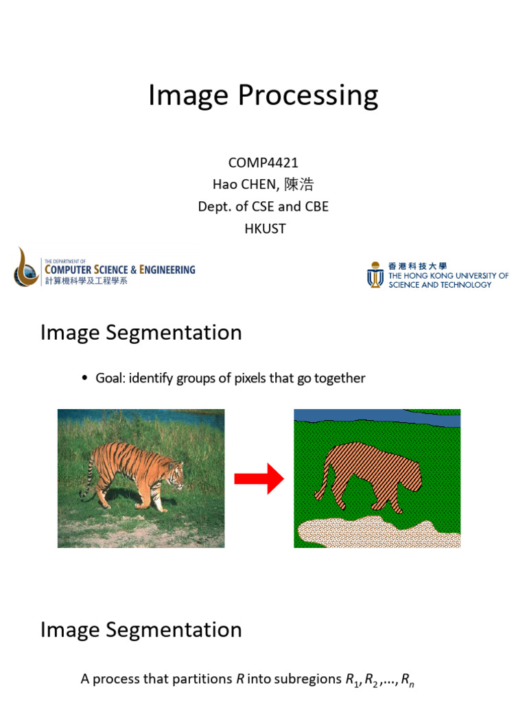 Lec10 Image Segmentation 2 | PDF | Image Segmentation | Graphics