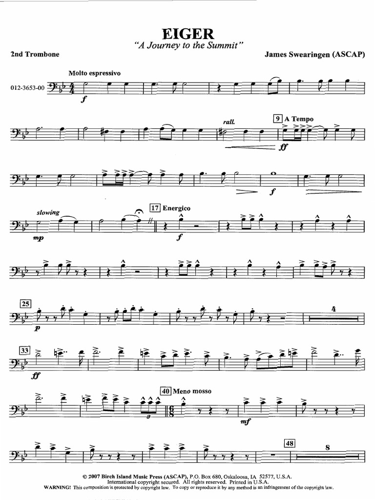 Eiger - Trombón - 2º | PDF | Social Information Processing | Business Law