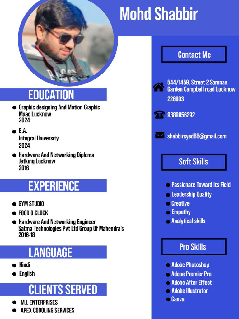 Shabbir CV | PDF