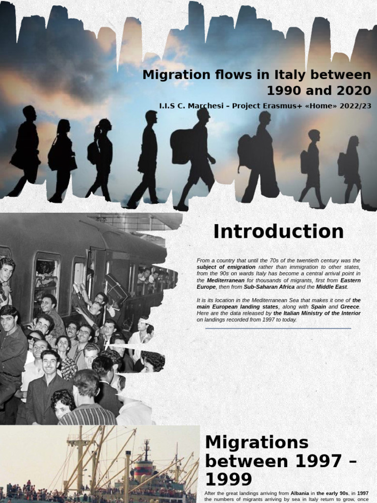 Italy's Migration Trends 1990-2020 | PDF | Italy | Human Migration