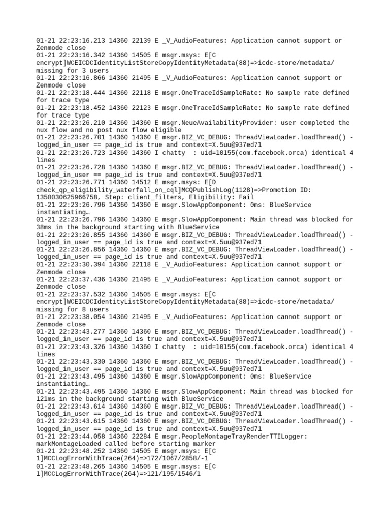 Log | PDF | Databases | Identifier