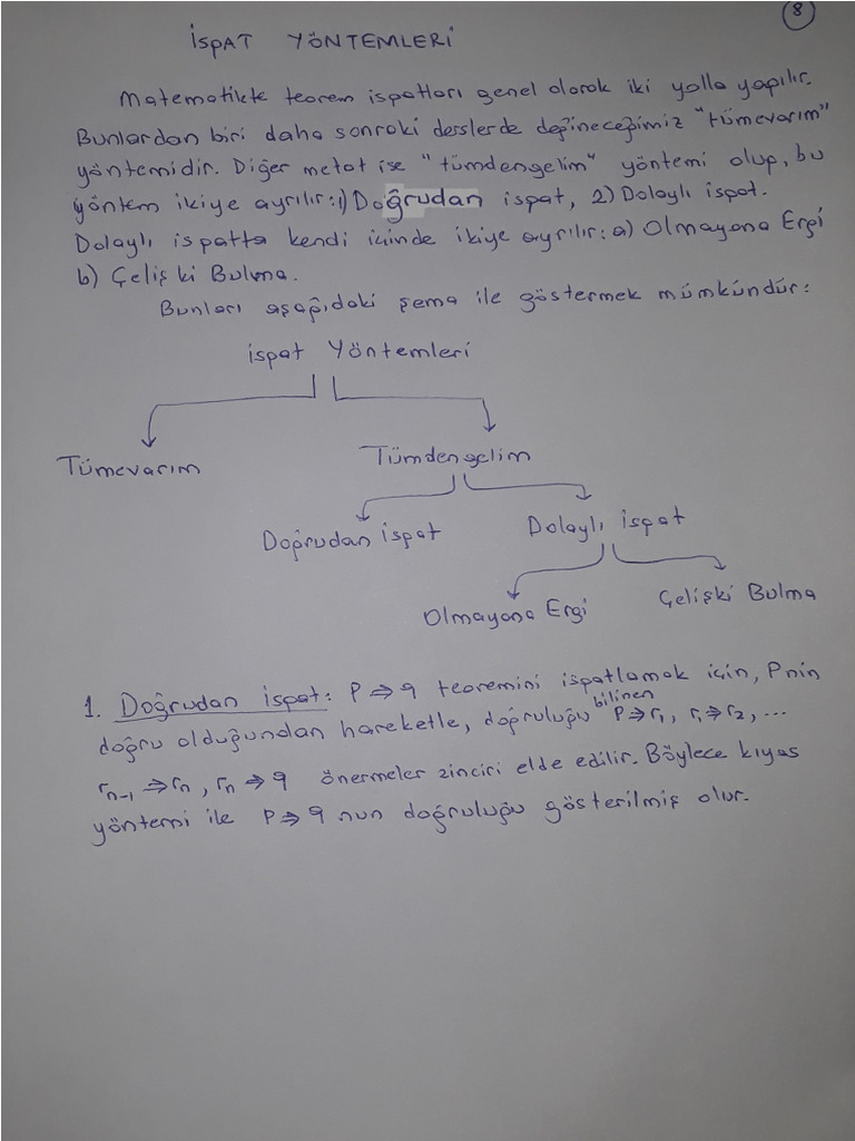 3. Ispat Yöntemleri Teori (2) | PDF