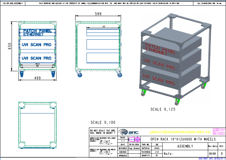 12U open rack | PDF