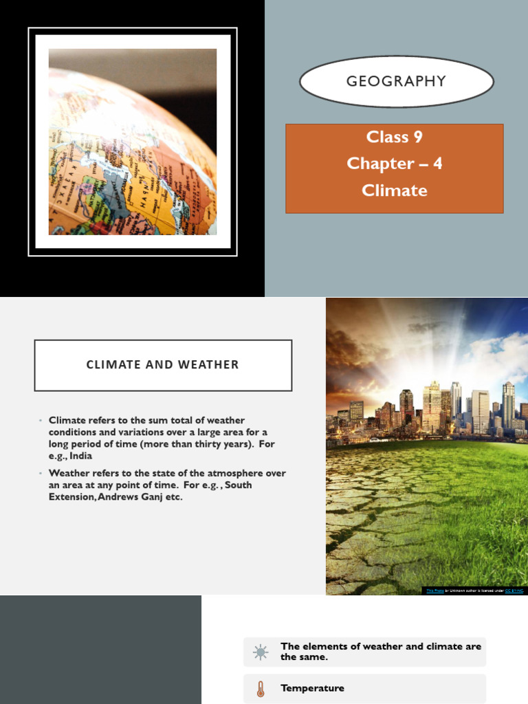 PPT-ON-CLIMATE-CL-9 | PDF | Wound | Monsoon
