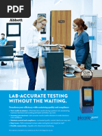 Waived Test List - CLIA | PDF | Medical Specialties | Clinical Medicine