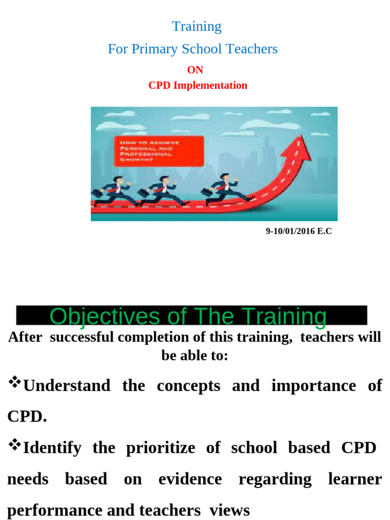CPD For School Leaders | PDF | Teachers | Constructivism (Philosophy Of ...