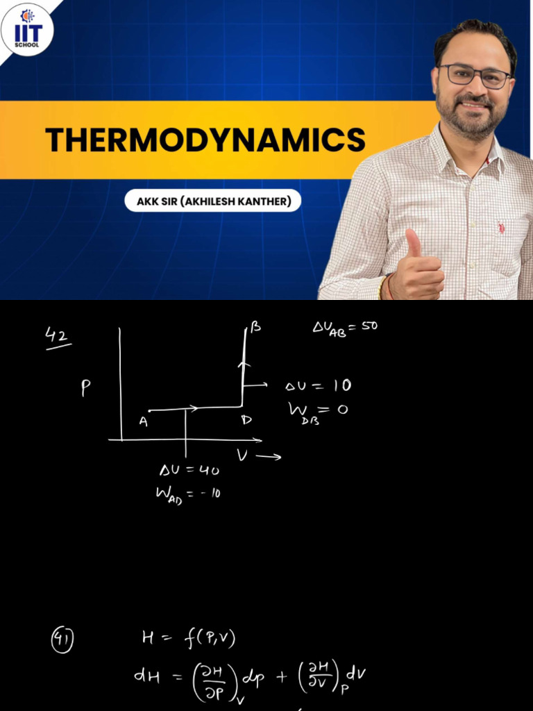 Thermodynamics-1 - L-08 (Class Notes) - Isothermal Process | PDF