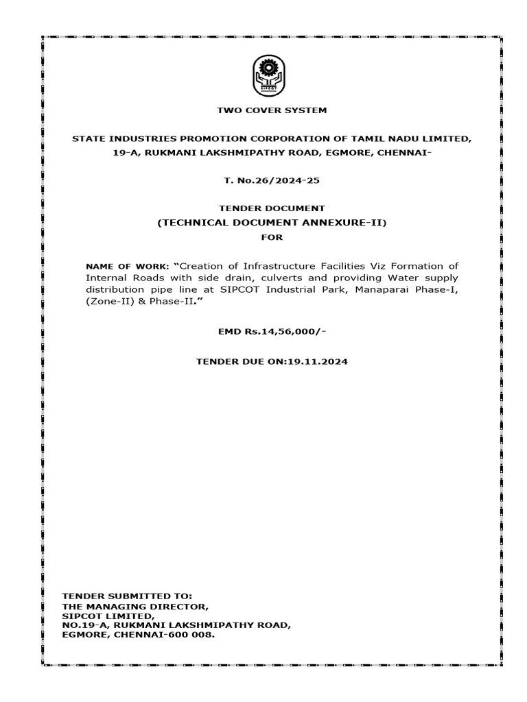 Annexure II | PDF | Specification (Technical Standard) | Taxes