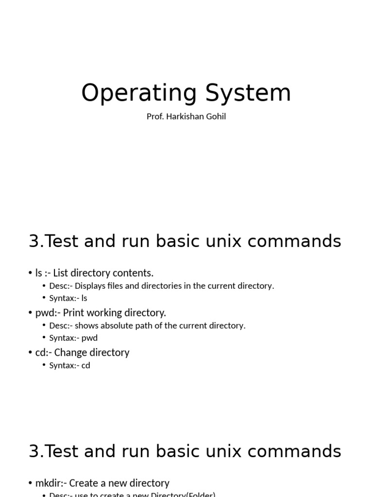 Unix Commands And Shell Scripts Guide Pdf Desktop Environment Linux
