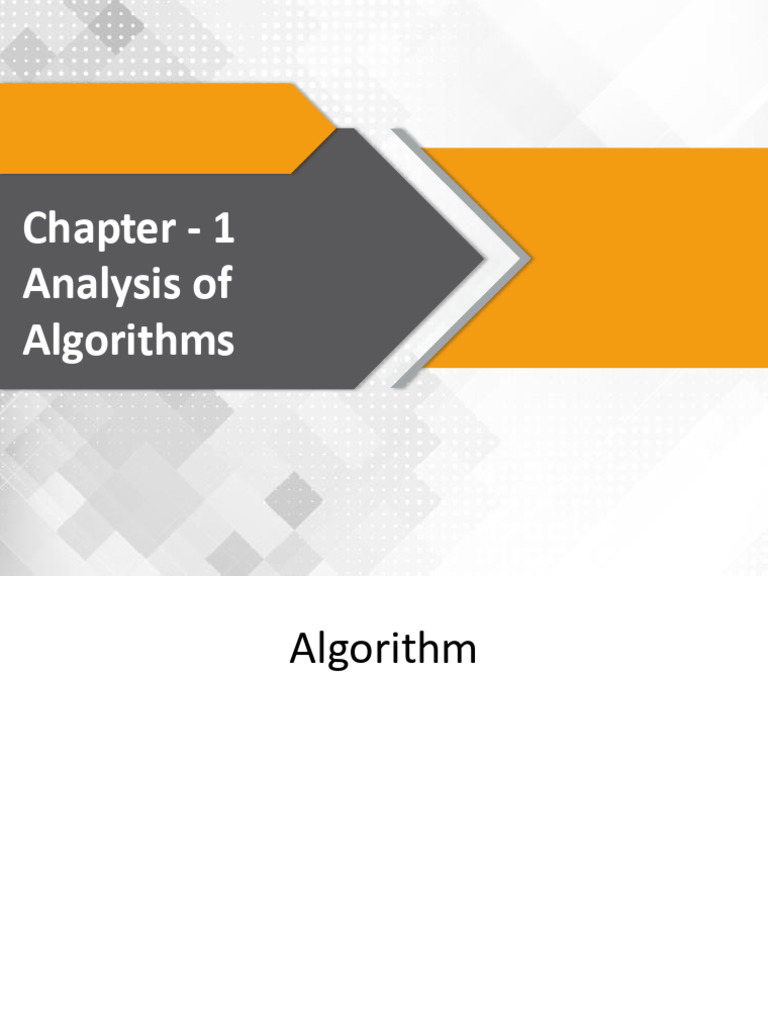 Introduction to Algorithm Analysis | PDF | Algorithms | Computer Programming