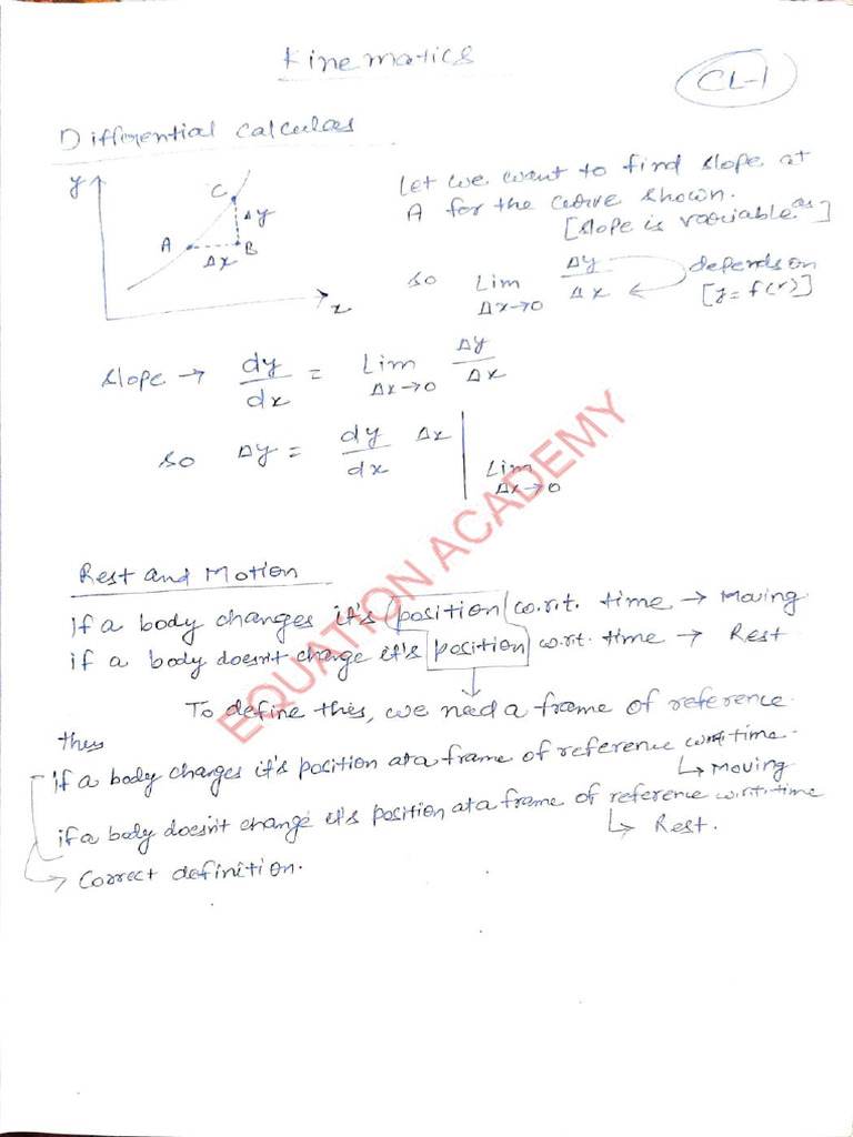 PHYSICS NOTES | PDF