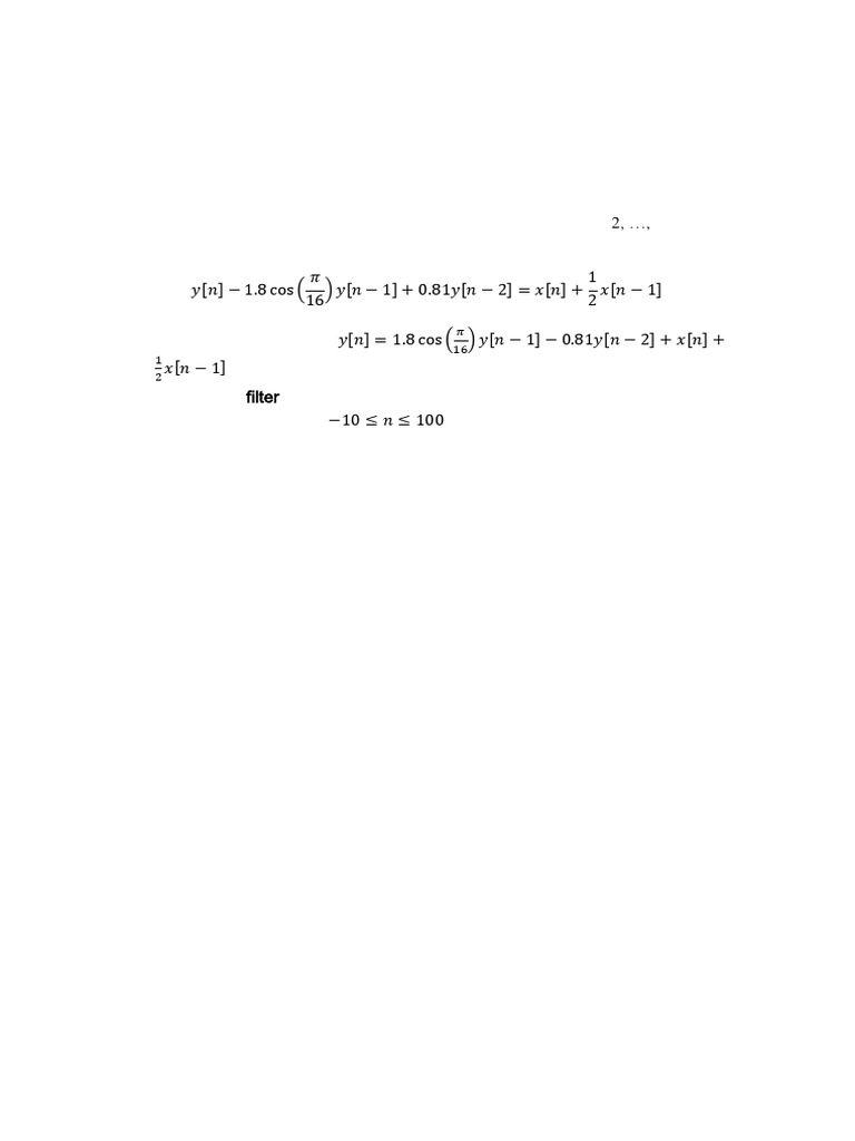 MATLAB Exponential Signal & Impulse Response | PDF | Mathematics ...