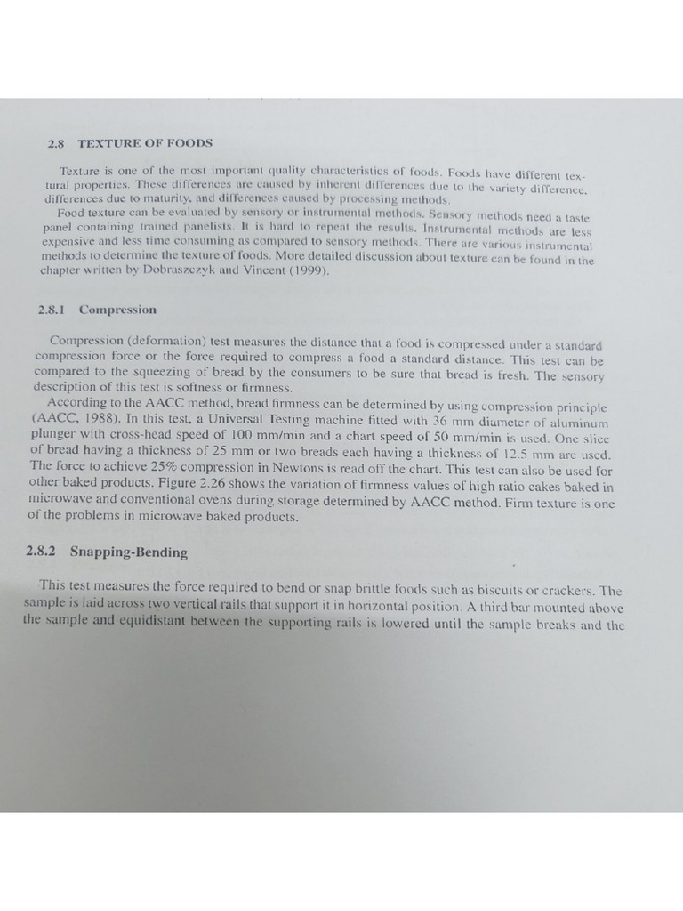 Instrumental Tests Based On Compression Etc and TPA Unit-4 | PDF