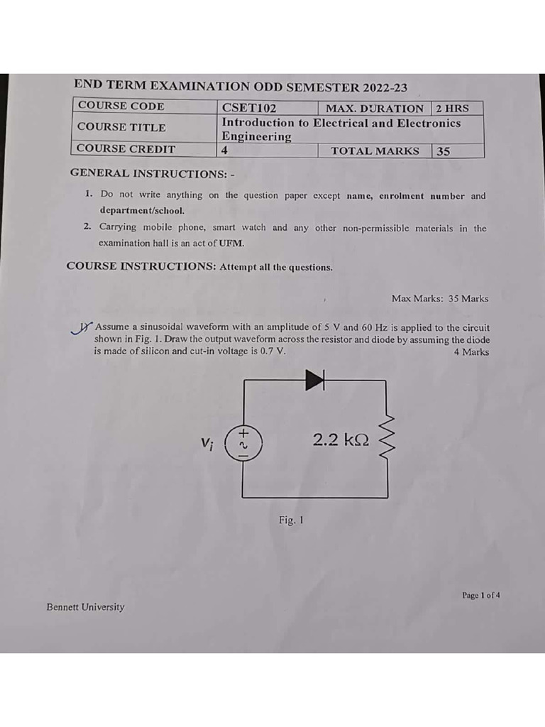 end sem paper ece 2023 (SS) (2) | PDF