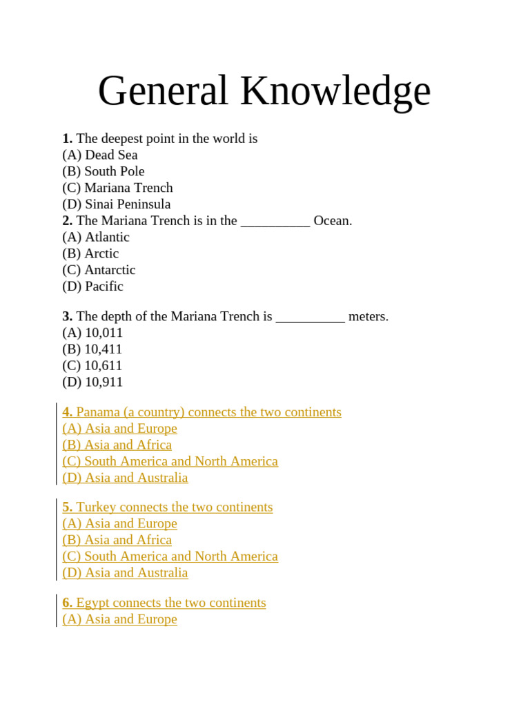 CSS General Knowledge | PDF