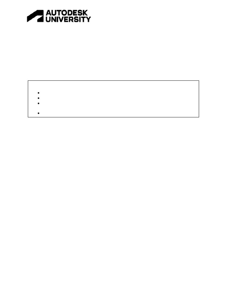 Class Handout BES501330 AU2022-Class-Handout | PDF | Autodesk Revit ...