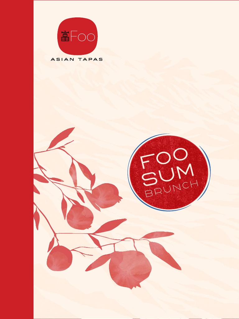 Foo Sum Brunch Foo Bandra | PDF | Sushi | Dumpling