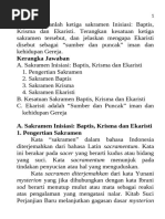 7 Sakramen dalam Gereja Katolik | PDF
