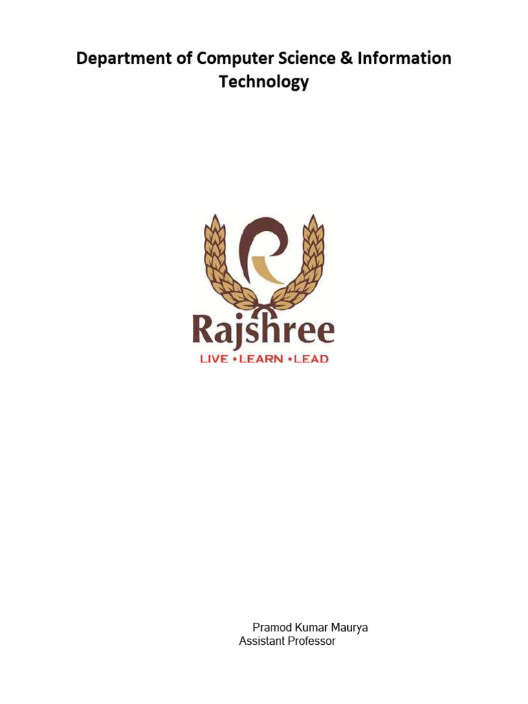 6 kcs101t 201t Prog For Prob Solving - 2 | PDF | C (Programming Language) | Pointer (Computer ...