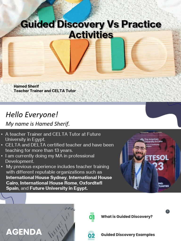 Guided Discovery Vs Practice Activities | PDF | Learning | Communication