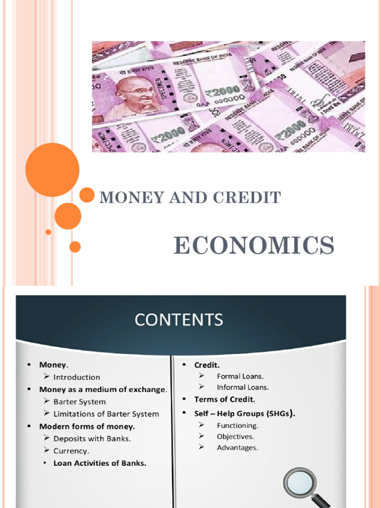 Understanding Money and Credit Systems | PDF | Money | Banks