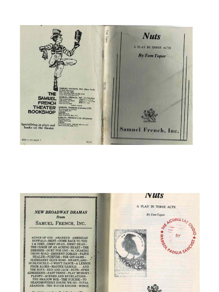 NUTS Tom Topor | PDF