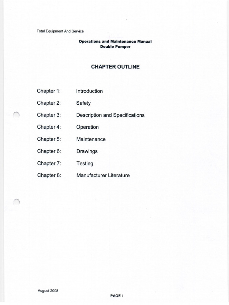 STM 006 Maint & Ops - Manual | PDF