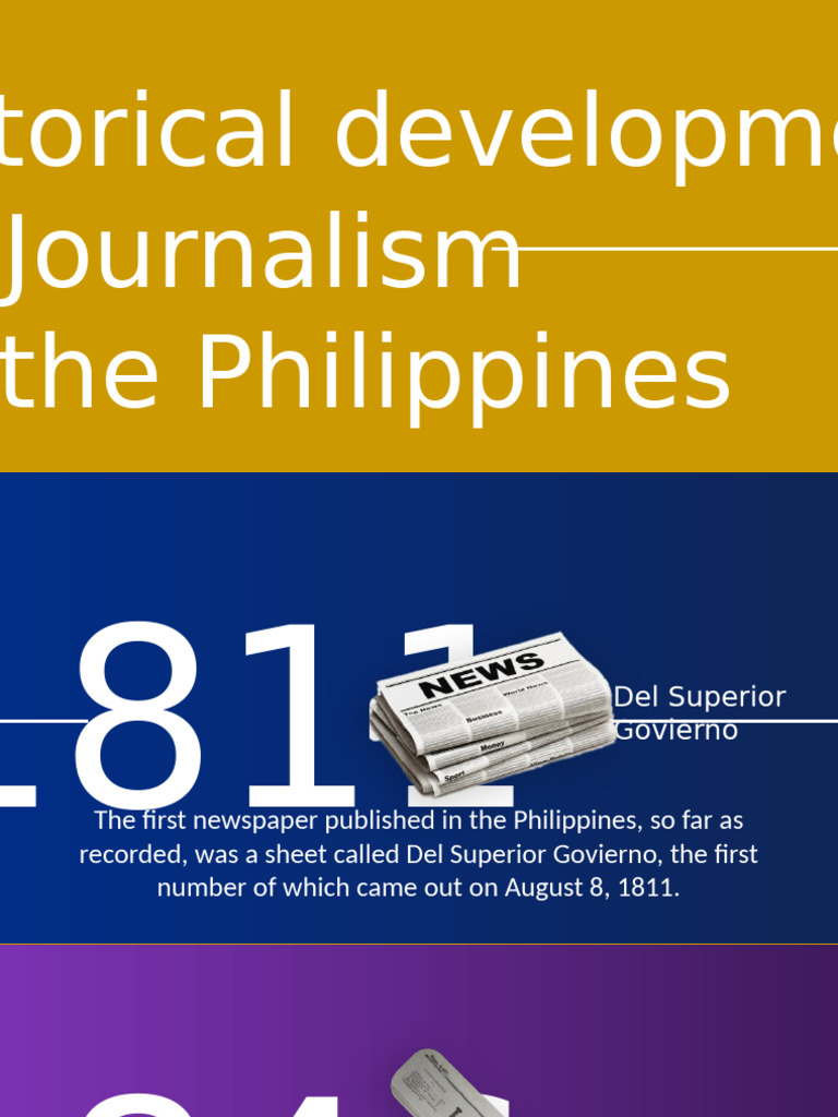History of Journalism in the Philippines | PDF