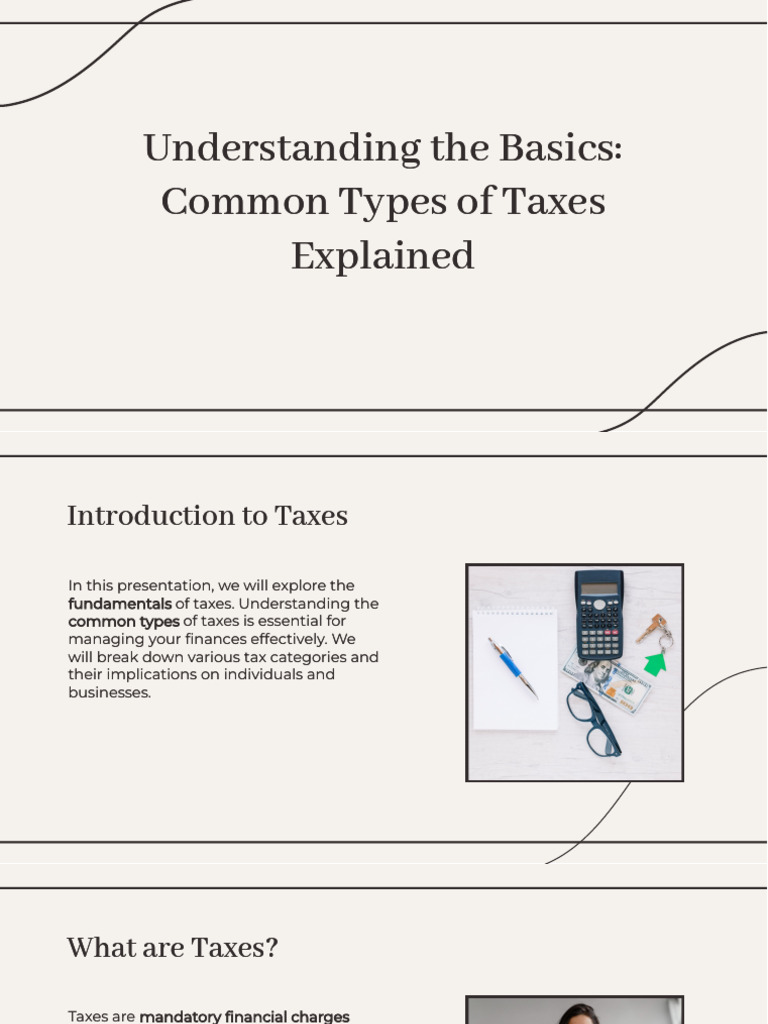 M18-Common-Types-of-Tax-and-Taxation-in-the-Philippines | PDF