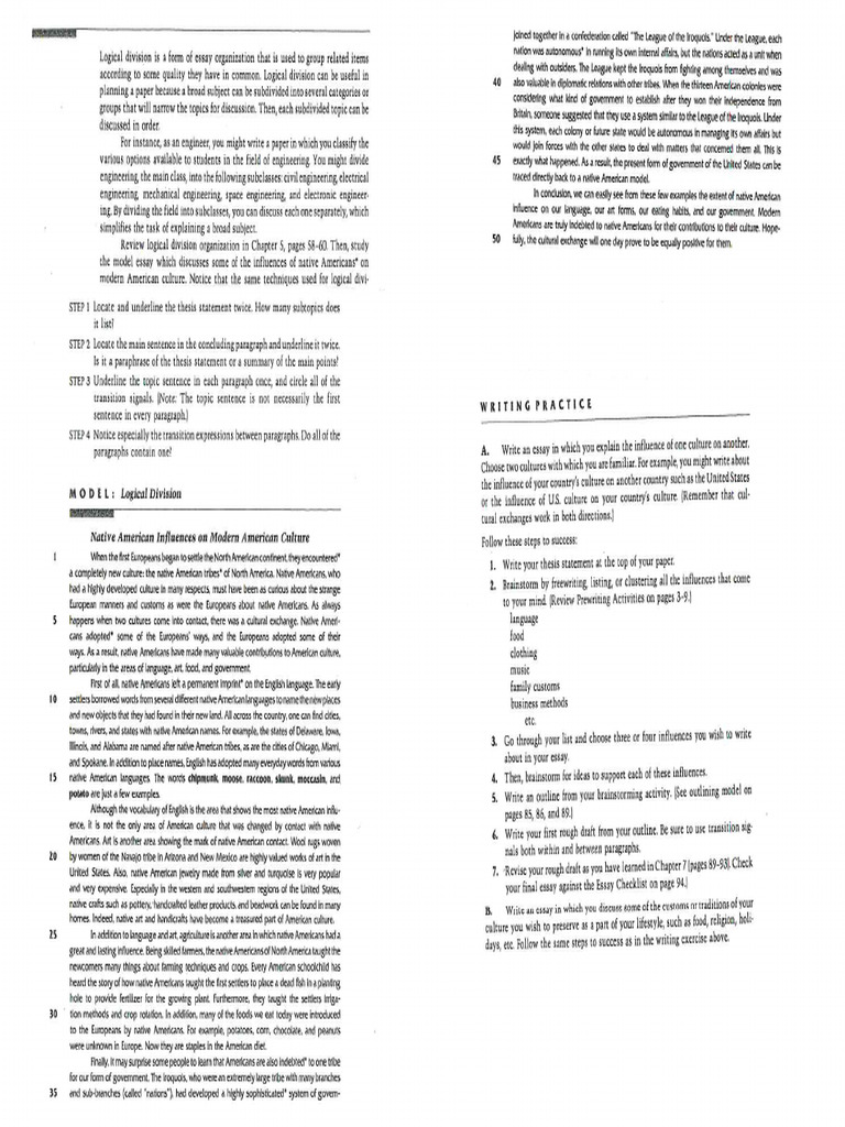 Classification-Division Essay | PDF