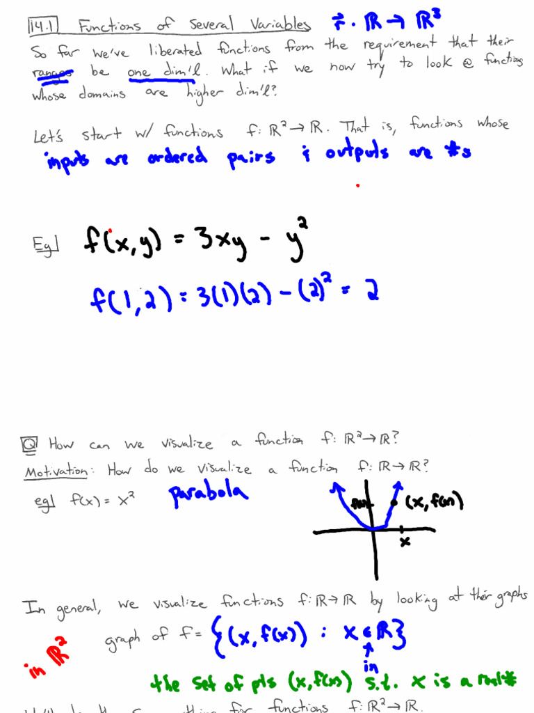 9 Functions of Several Variables | PDF