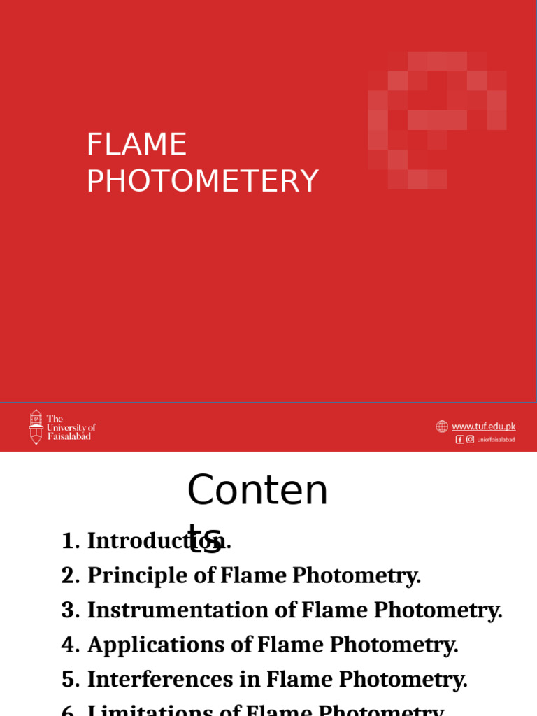 Flame Photometry: Principles and Applications | PDF | Emission Spectrum ...