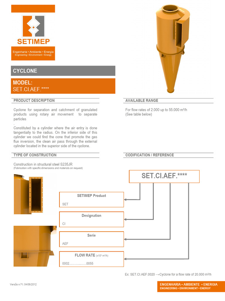 Seimep Cyclone | PDF | Applied And Interdisciplinary Physics | Physics