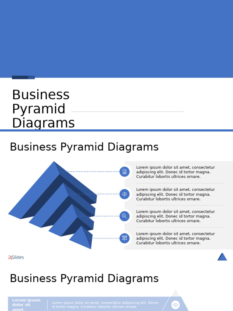 Business Pyramid Diagrams-corporate | PDF