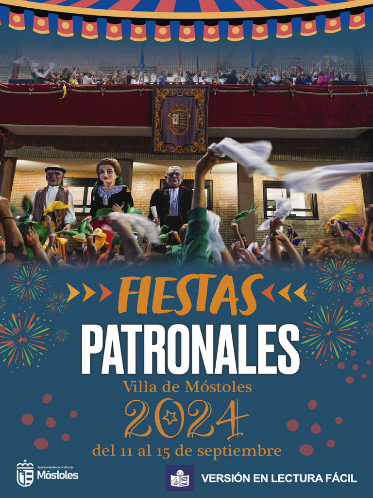 Programa Fiestas Patronales de Móstoles 2024 - Lectura Fácil | PDF | Toreo