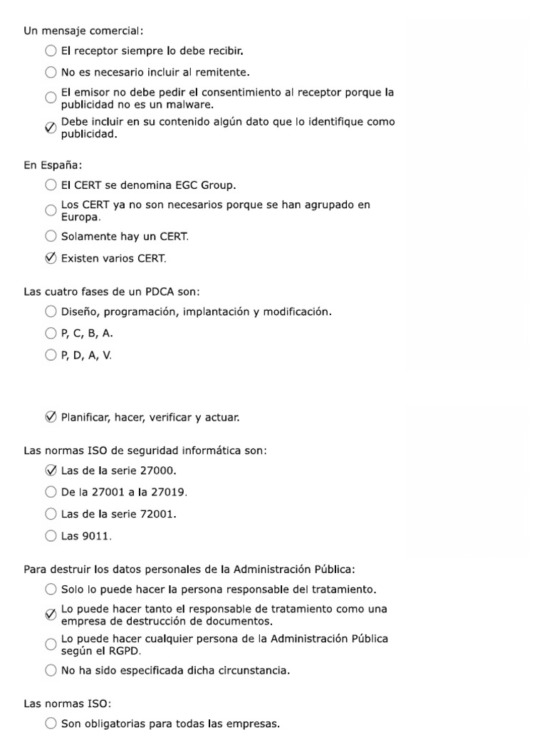 Tipo Test Daypo Tema 7 | PDF