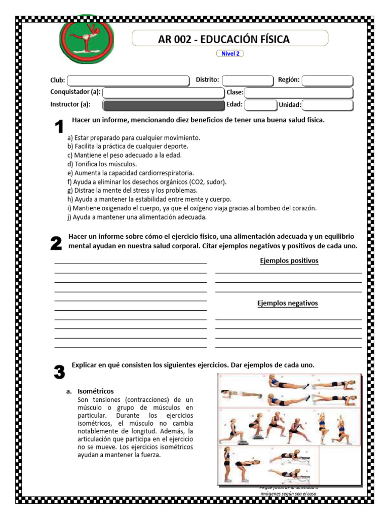 AR - 002 EDUCACION FISICA DESARROLLADA (1) | PDF | Ritmo cardiaco | Ejercicio aerobico