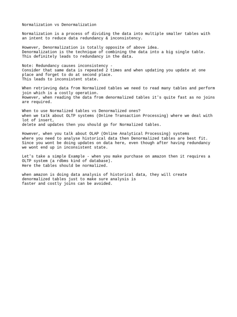 Normalization de Normalization | PDF