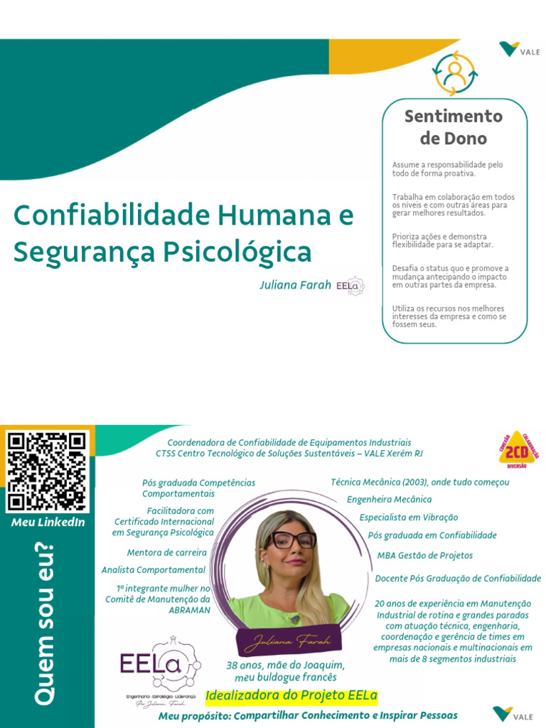 Confiabilidade Humana e Segurança Psicológica | PDF | Psicologia ...