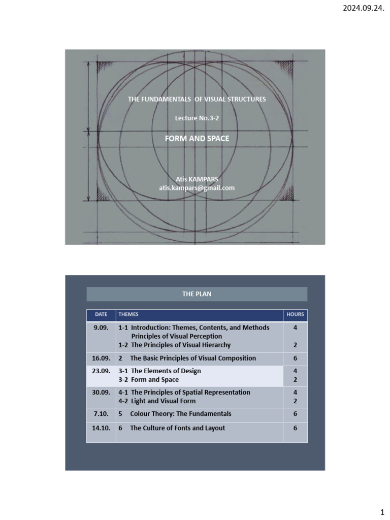 3-2 - 230924 - ARHb1 - FoVS - Form and Space - 250114 - 231058 | PDF ...
