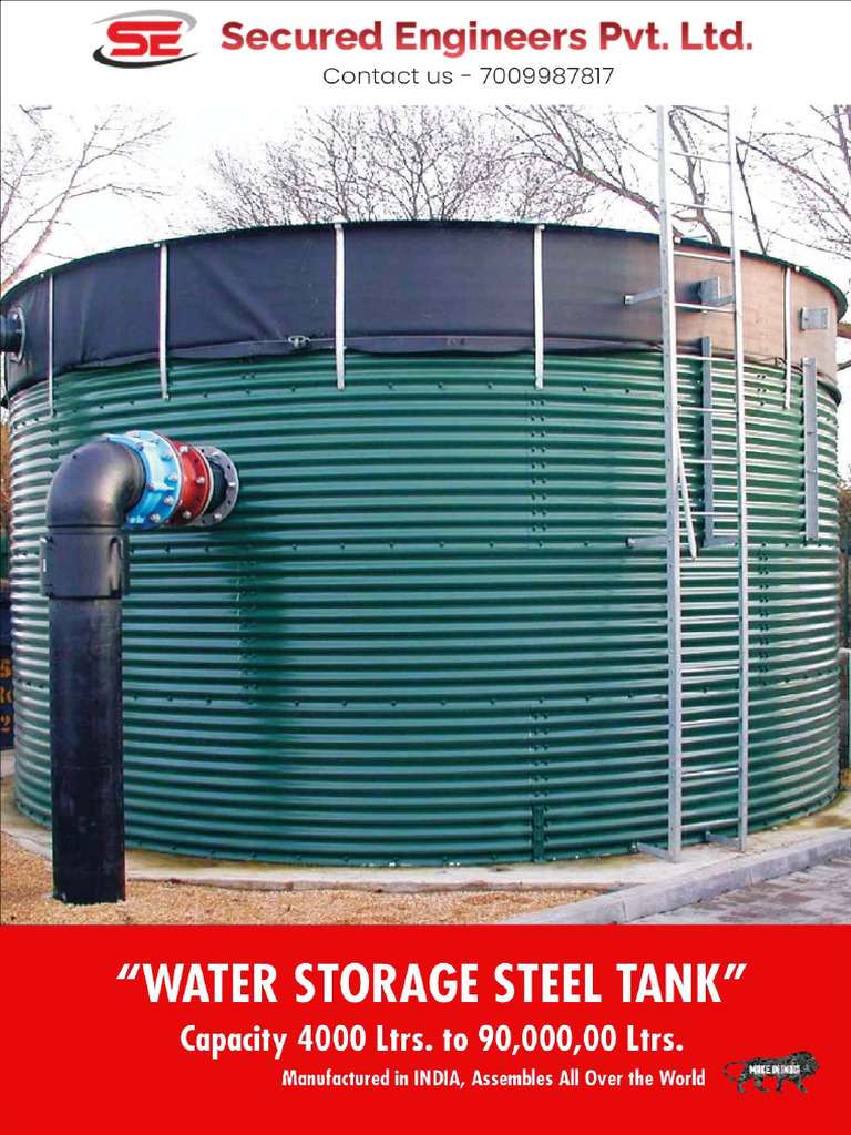 Secured Water Tank Leaflet | PDF