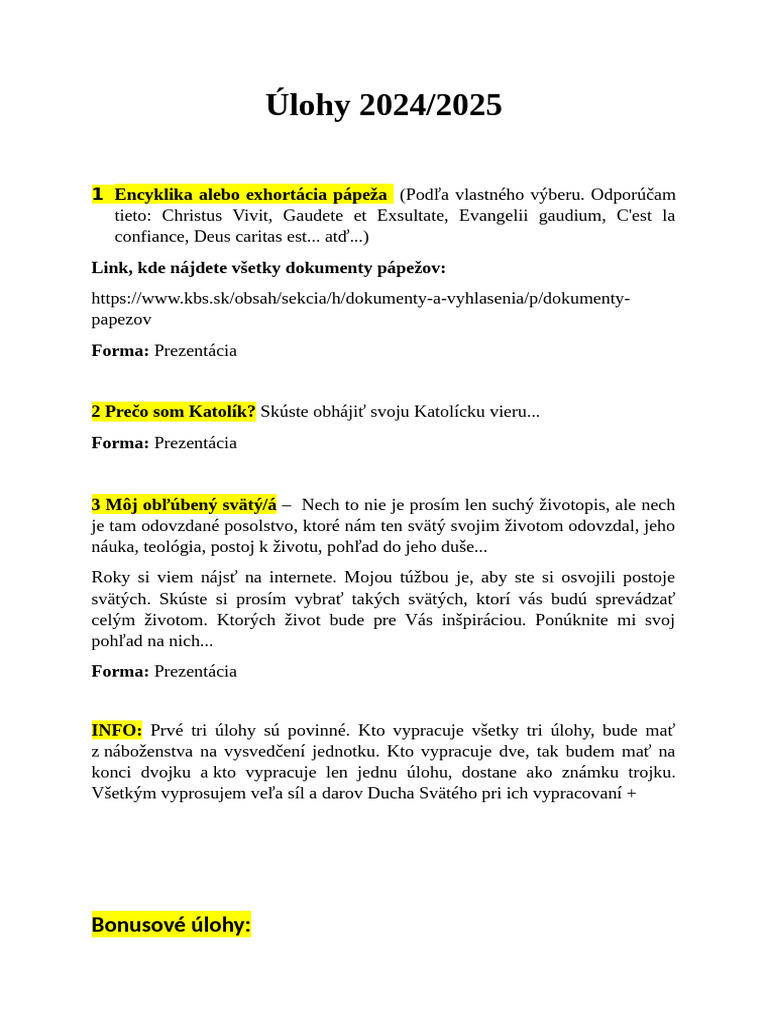 Úlohy 2024-2025 | PDF