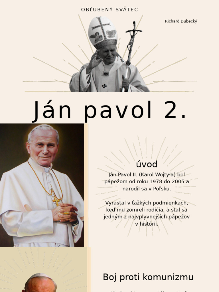 Ján Pavol 2. | PDF