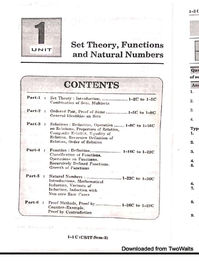 Discrete Structure&Theoryof Logic | PDF