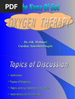 Estimation of PO2 and FiO2 Nasal Cannula NRM Non Rebreathing Mask ...