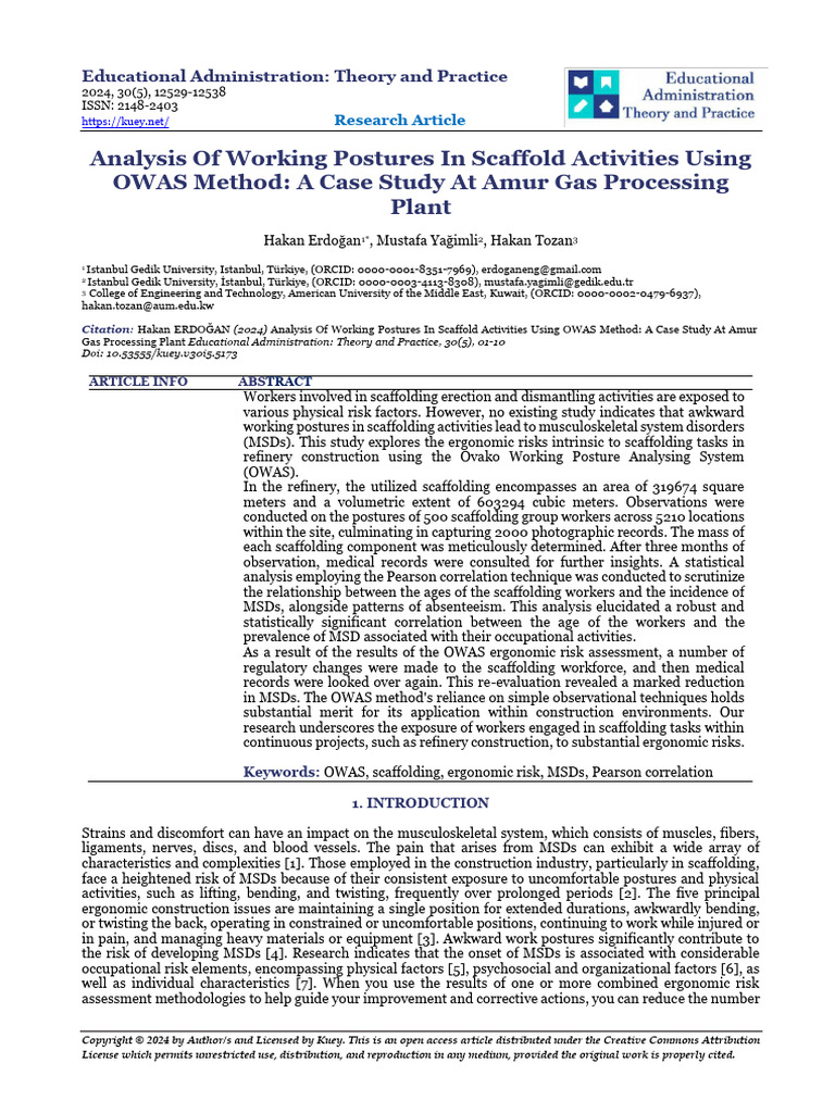 Final 7110 Educational Administration Theory and Practice Vol. 30 No. 5 2024 | PDF